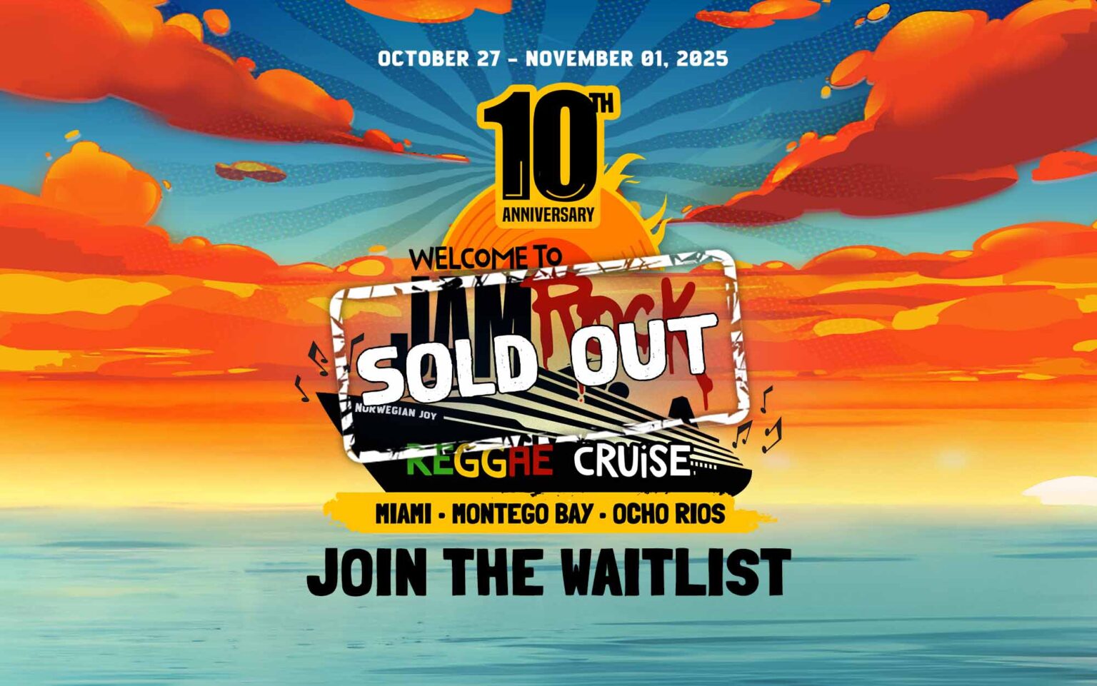 WTJRC 2025 - HOME | Welcome to JAMROCK Reggae Cruise